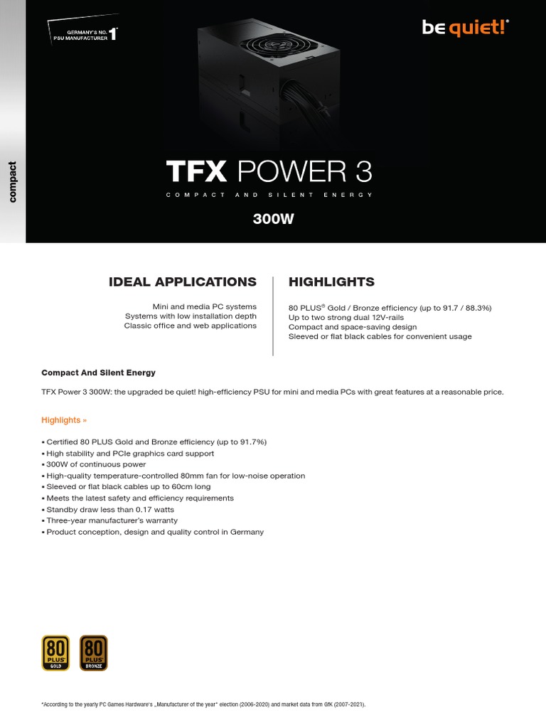 TFX Power 3 Data Sheet en | PDF | Information And Communications ...