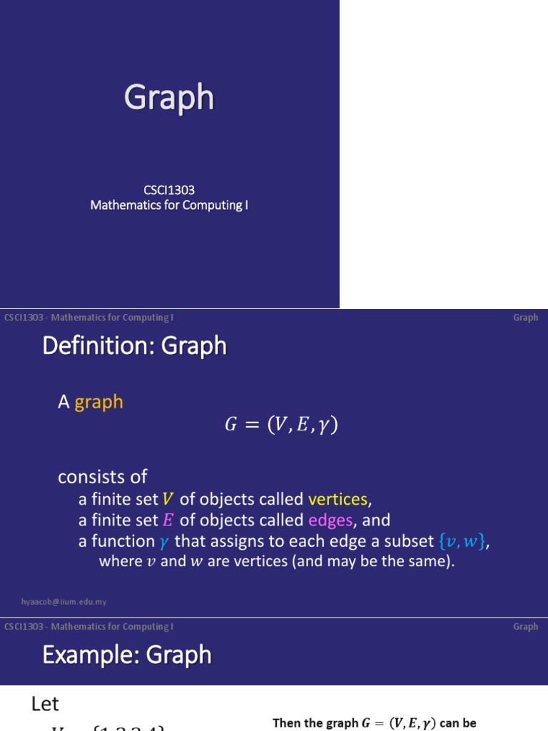 13 - Graph | Download Free PDF | Vertex (Graph Theory) | Graph Theory