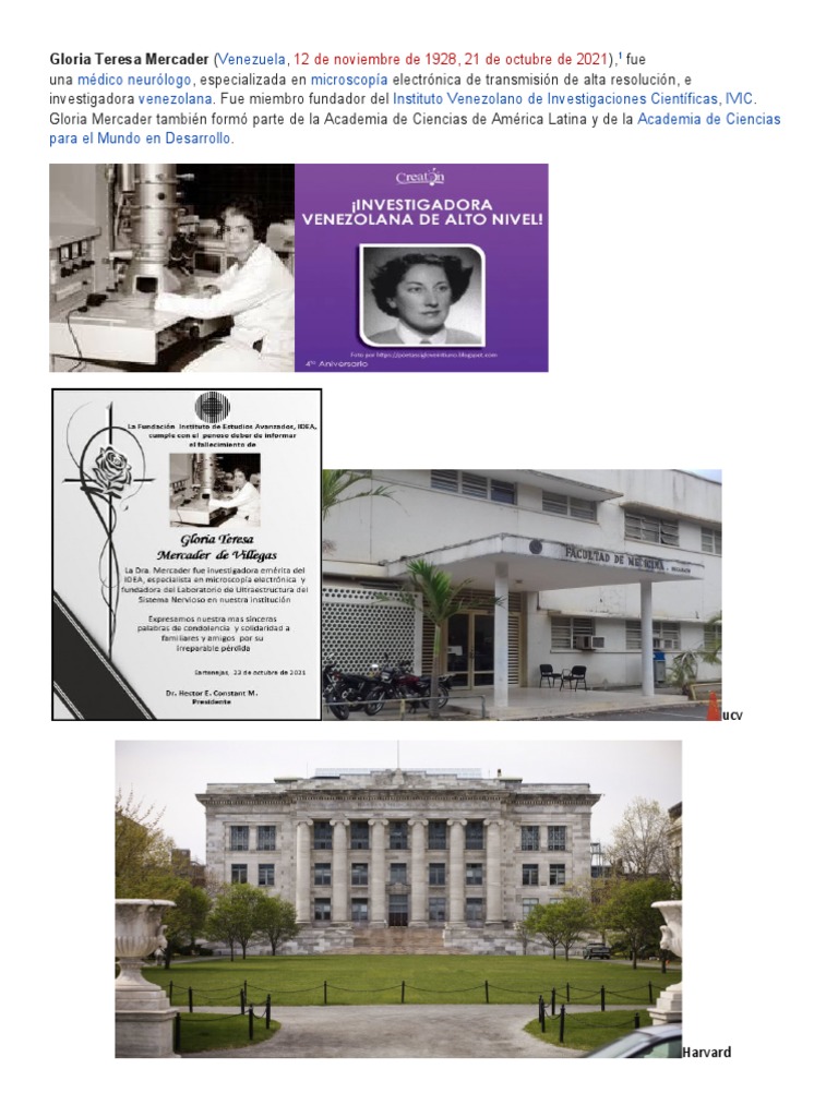 Gloria Teresa Mercader | PDF