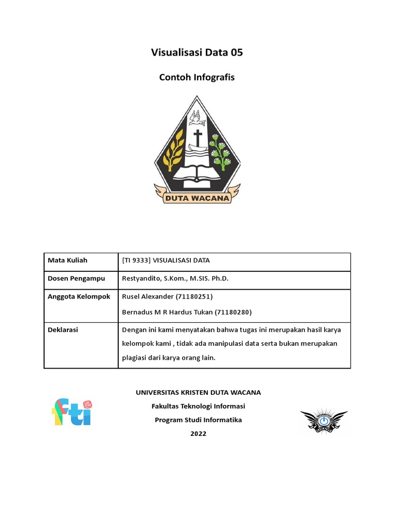 Visualisasi Data 05: Contoh Infografis | PDF