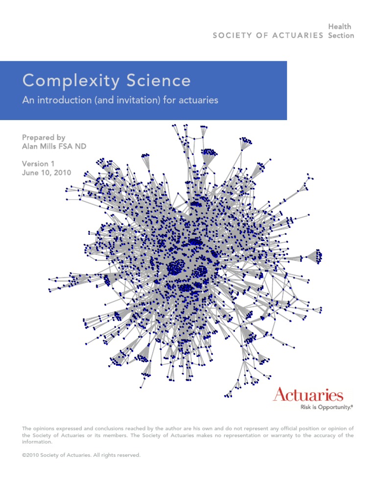 Research Complexity Report V1a | PDF | Complex Systems | Nonlinear System