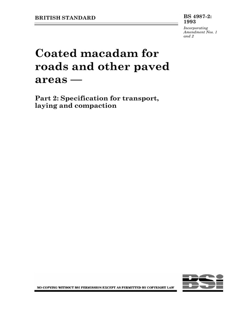 British Standard 9550-1 | PDF | Asphalt | Road Surface