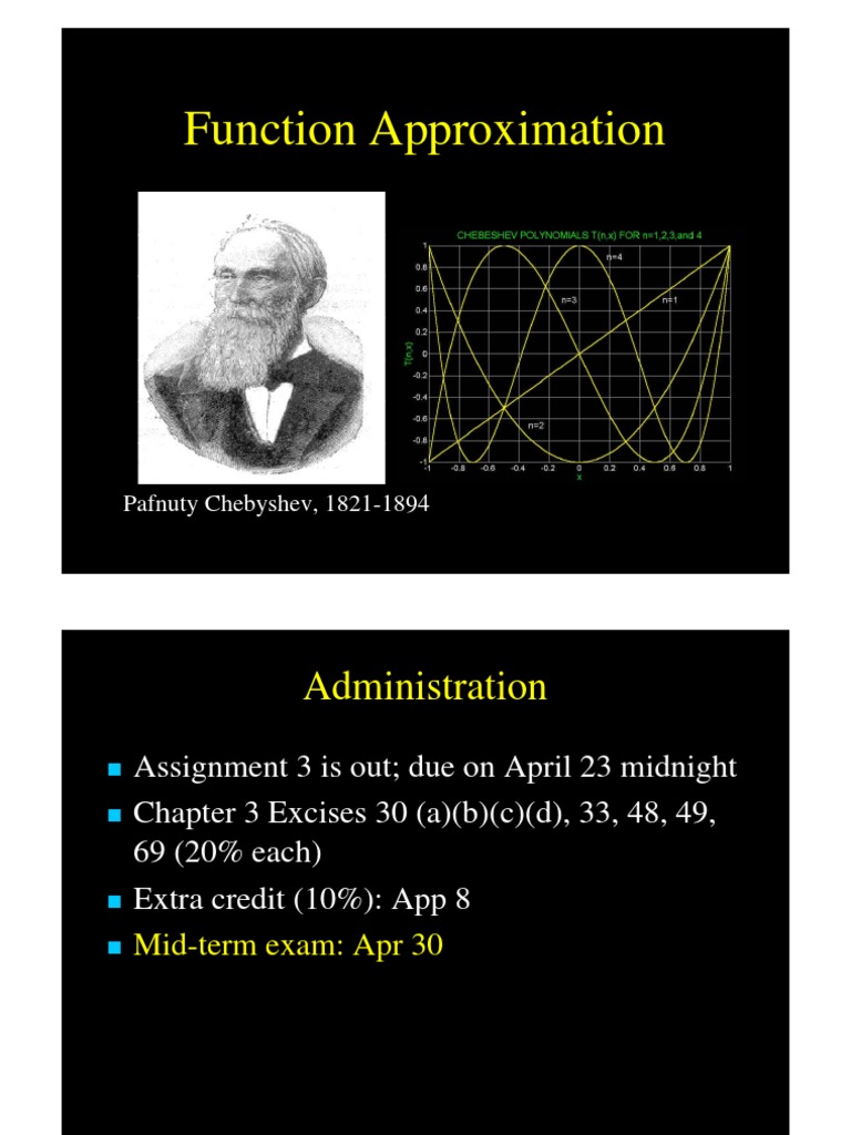 FUnction Approximation | PDF