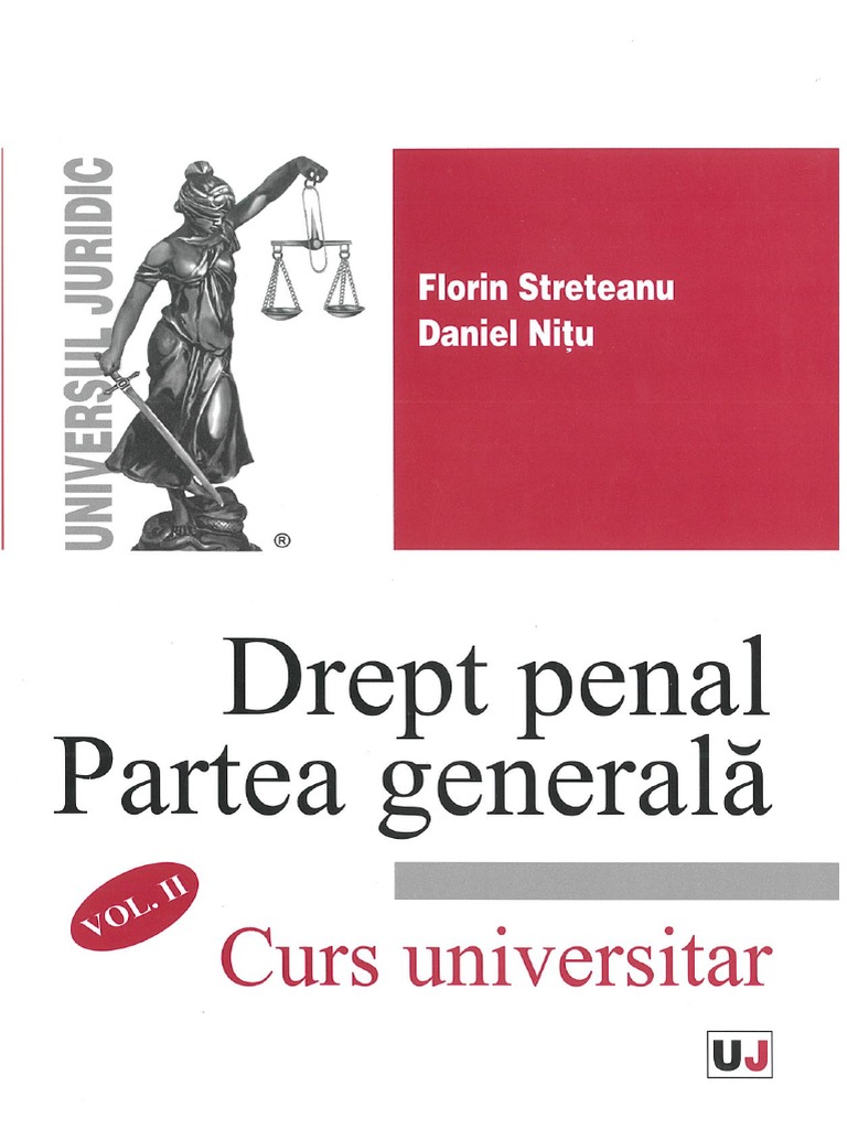 Drept Penal. Partea Generală | PDF