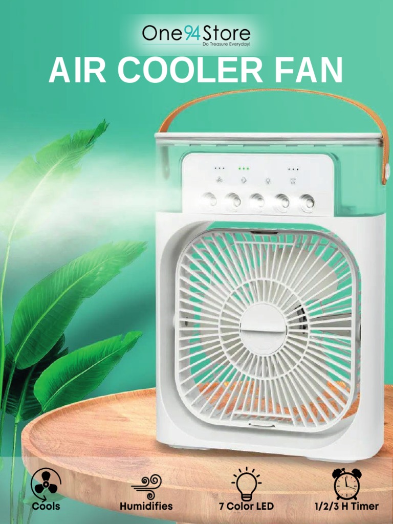 Air Cooler Fan | PDF