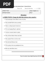 FS2 English Worksheets CVC and Dictation Sentences | PDF | Vegetables ...