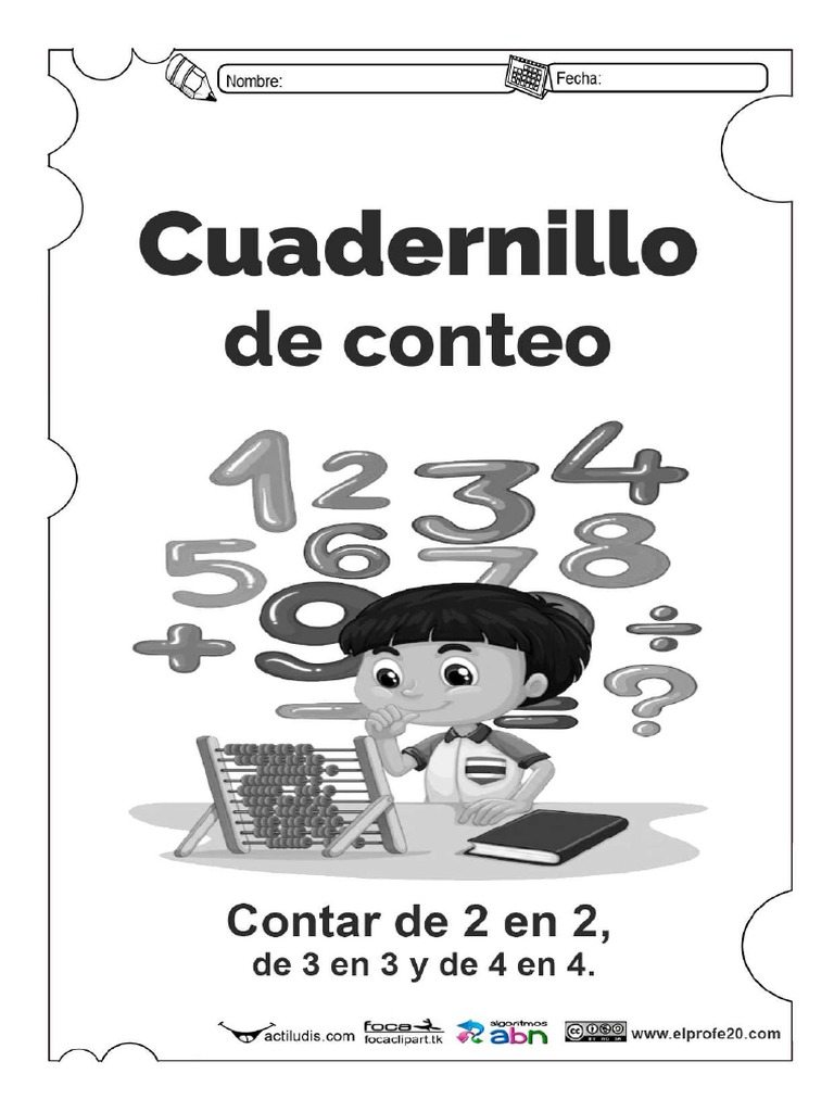 Cuadernillo de Conte 2 en 2 3 en 3 y 4 en 4 | PDF