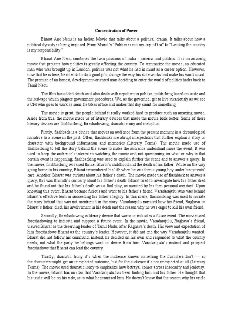 Concentration of Power | PDF