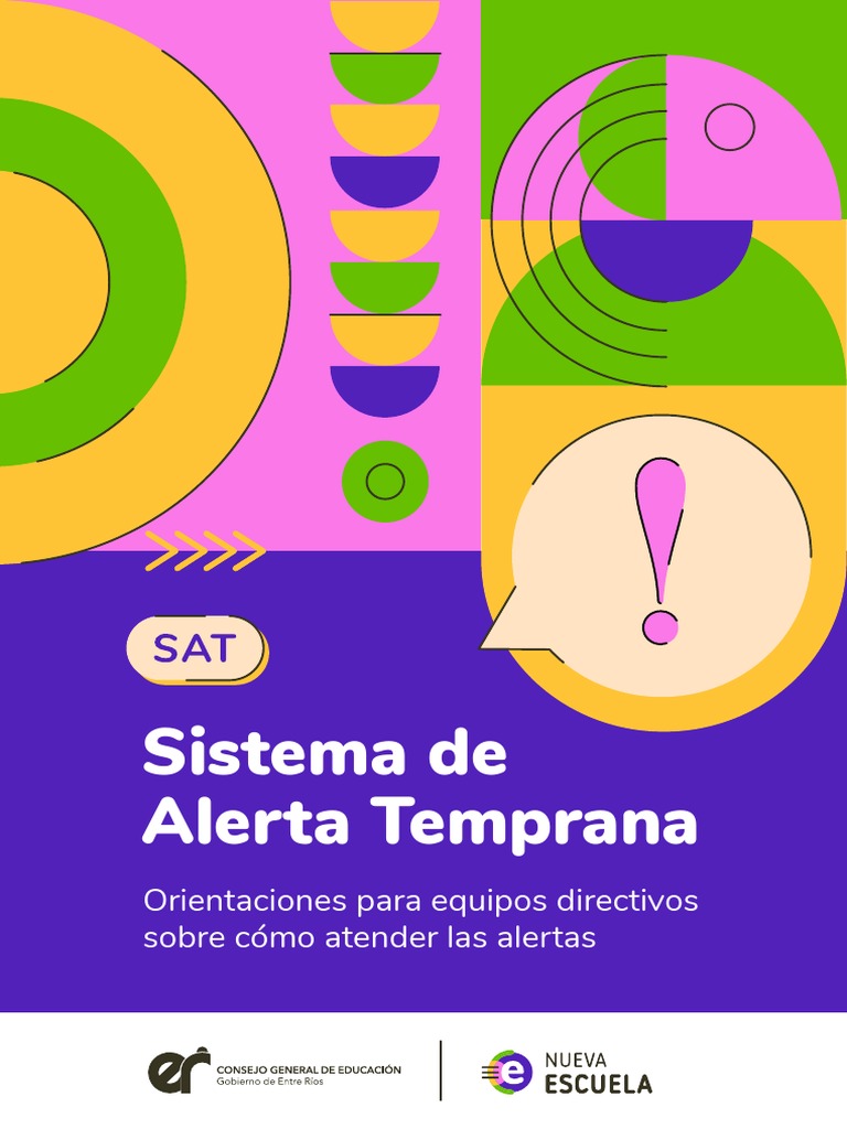 Sistema de Alerta Temprana: Orientaciones para Equipos Directivos Sobre Cómo Atender Las Alertas ...