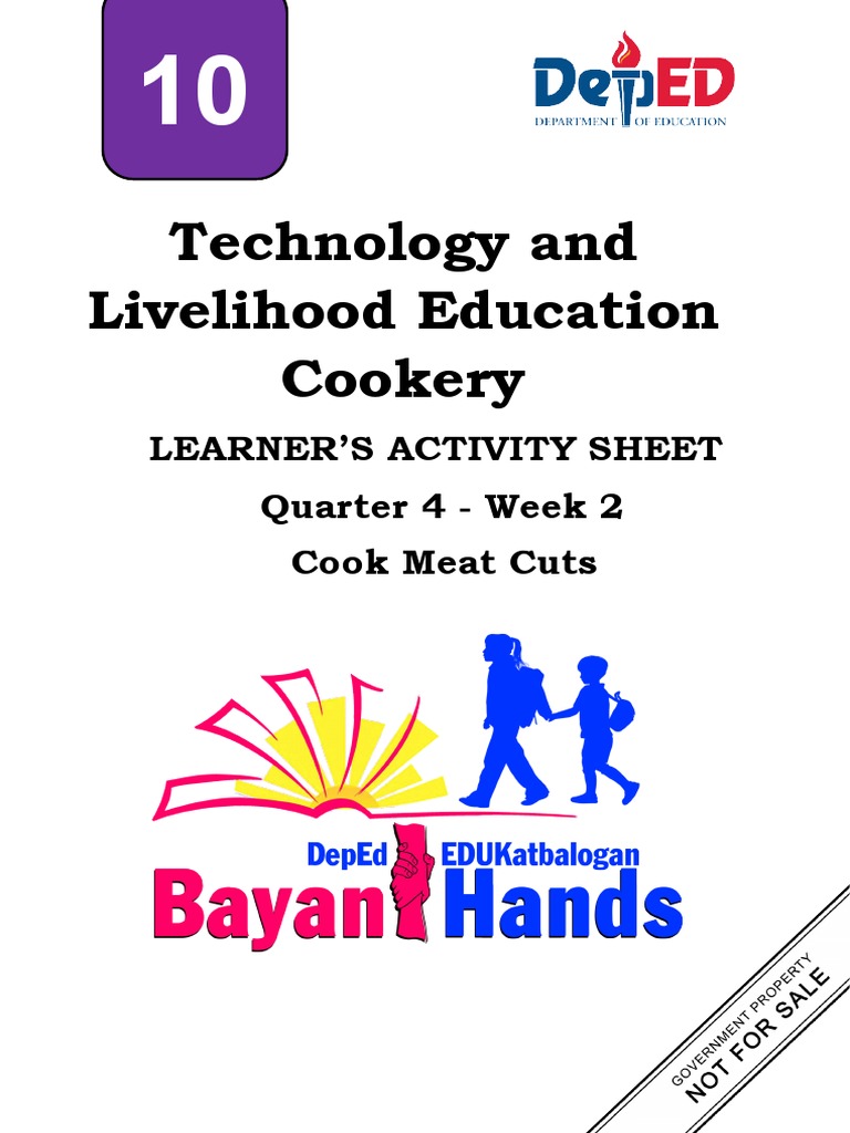 TLE 10 Cookery Q4 LAS Week2-1 | PDF | Beef | Lamb And Mutton