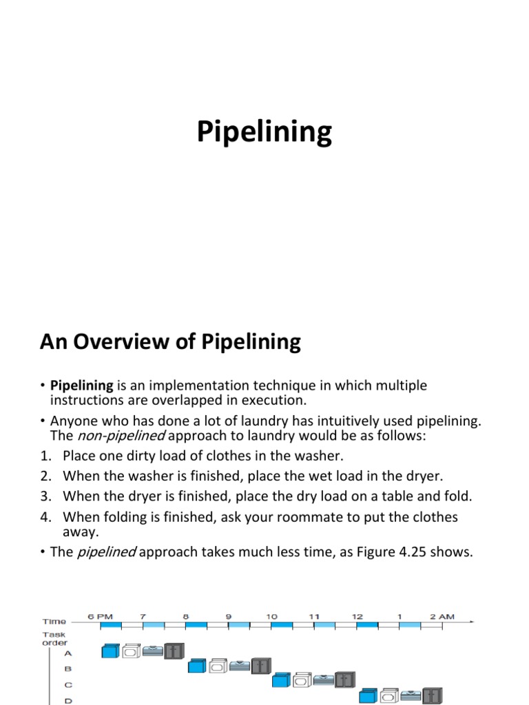 Pipelining - Part1 | PDF | Computer Science | Computer Architecture Pipelining - Part1 | PDF | Computer Science | Computer Architecture