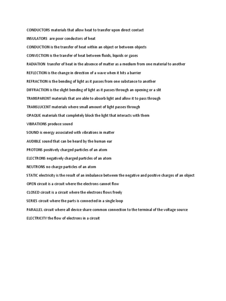 Conductors and Insulators Quiz | PDF | Philosophy | Science & Mathematics