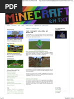 Cómo Hacer Un Marco en Minecraft MineCrafteo | PDF | Minecraft