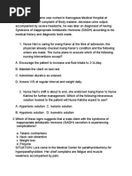 Shock Practice Questions | PDF | Shock (Circulatory) | Sepsis