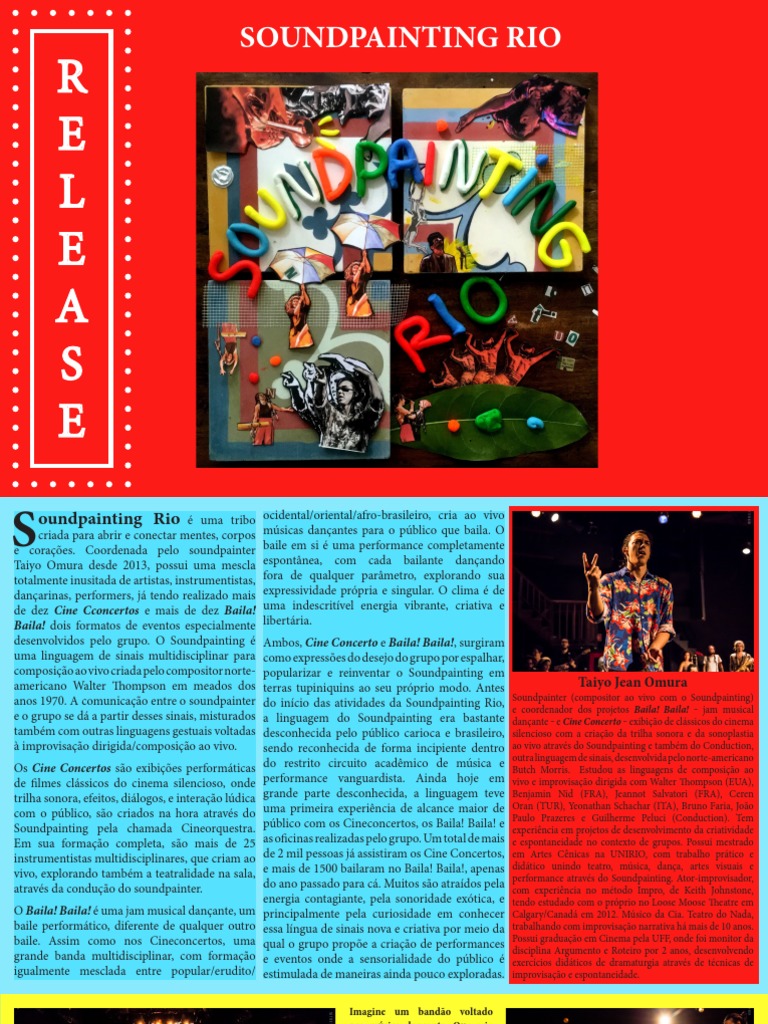 RELEASE Soundpainting Rio 2018 | PDF