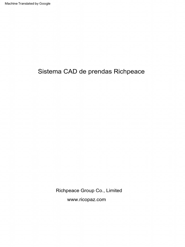 RICHPEACE Manualv8v9 (001-170) | PDF | Menú (Computación) | Archivo de ...