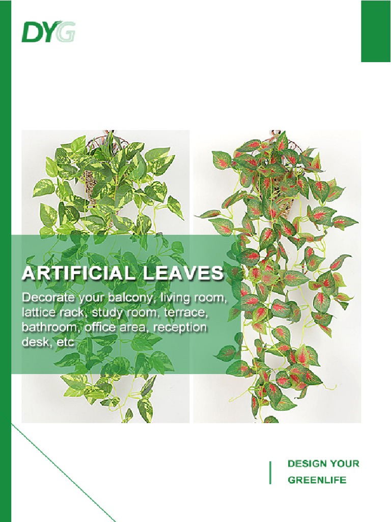 2023-DYG Artificical Leaves | PDF