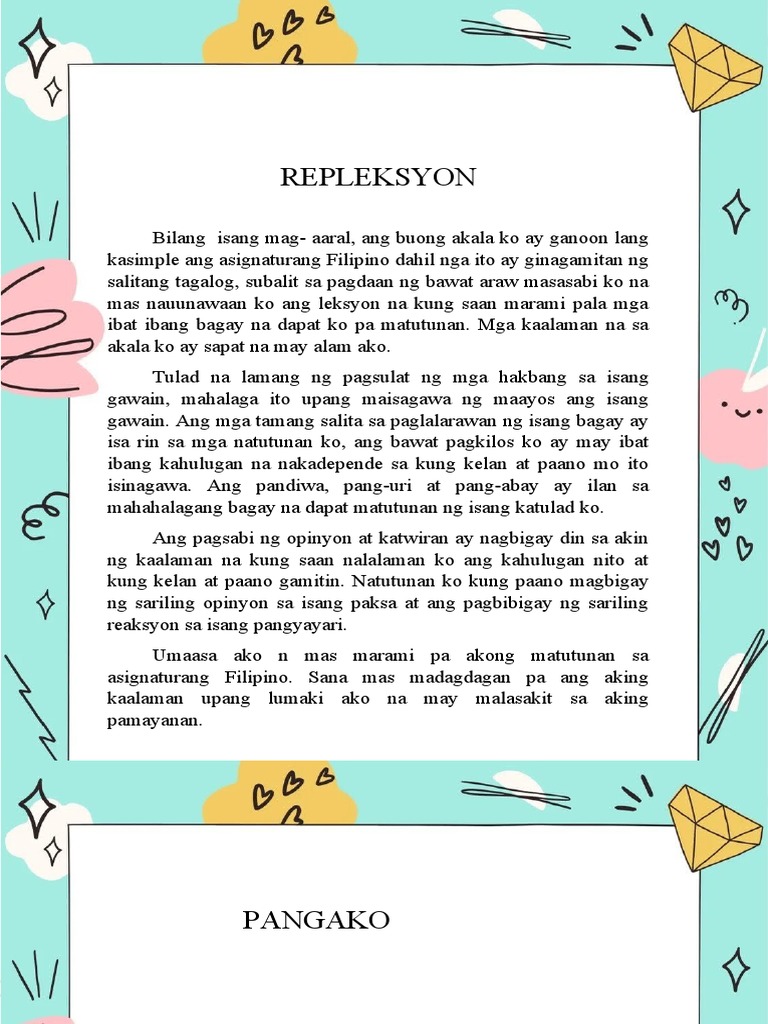 Repleksyon | PDF