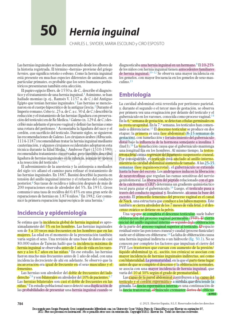 Hernia Inguinal17 | PDF | Especialidades Medicas | Medicina CLINICA