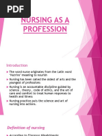 Core Values of Professional Nurse | PDF | Nursing | Altruism