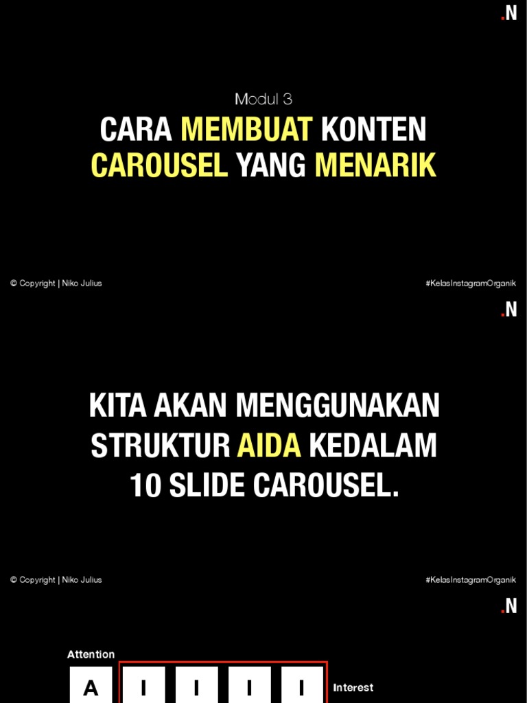 3.5 Framework Membuat Carousel Yang Menarik | PDF