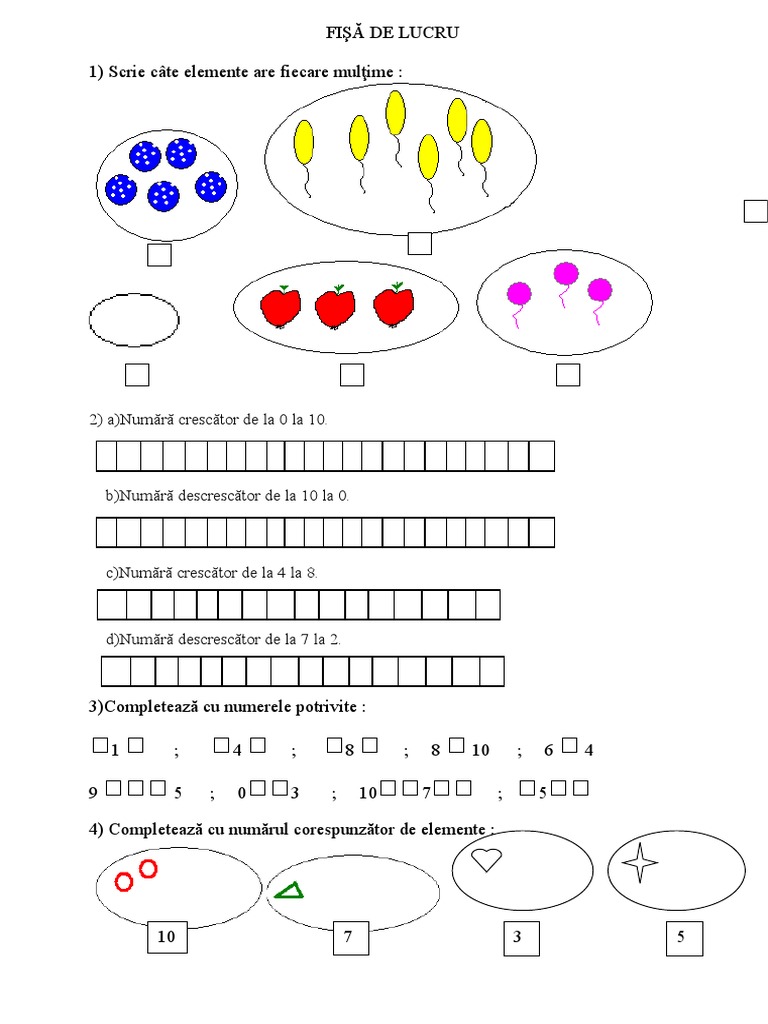 4 Fisa de Lucru Mem | PDF
