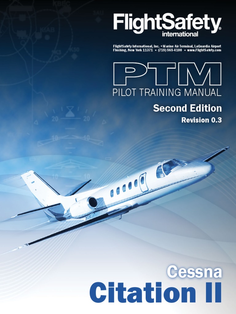 Citation Ii PTM | PDF | Empennage | Aircraft Flight Control System