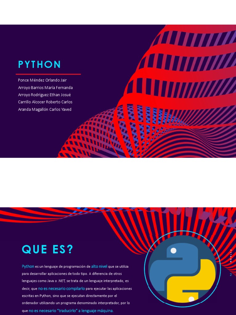 Python | PDF | Python (lenguaje de programación) | Lenguaje de programación
