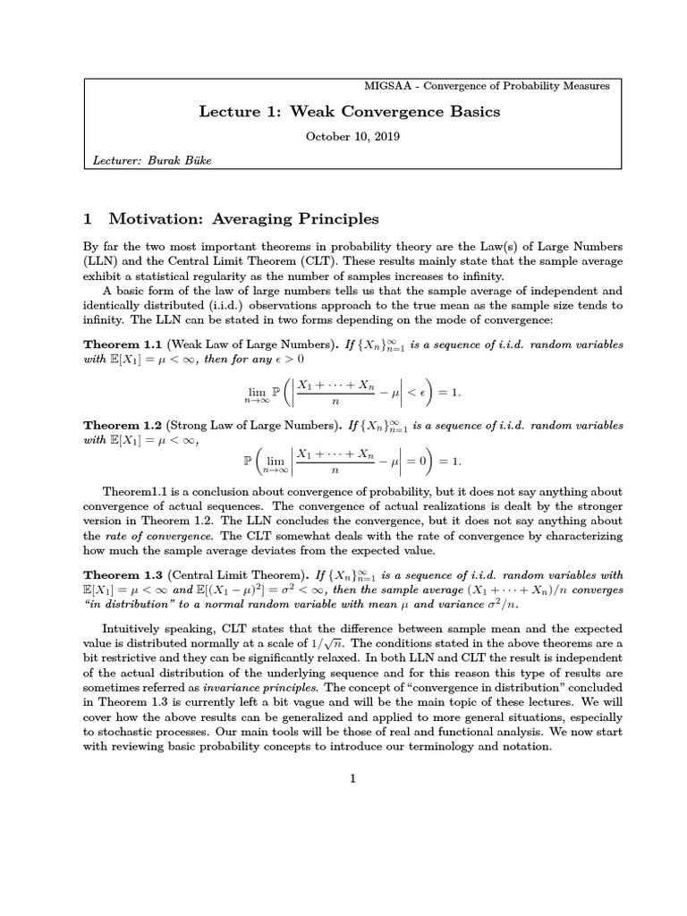 CoPM Lecture1 | PDF | Random Variable | Continuous Function