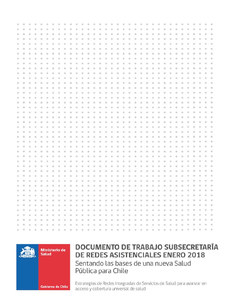 Sentando Bases para Una Nueva Salud Pública para Chile | PDF