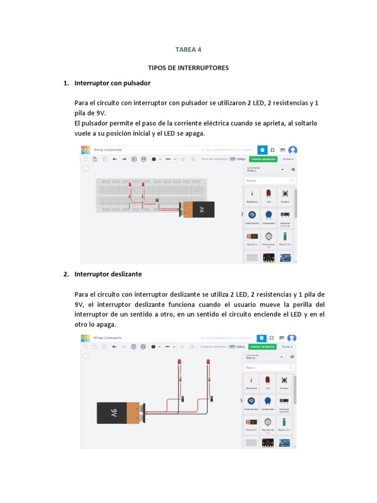 Circuito Con Interruptores | PDF
