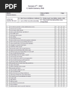 Conners4 Parent Full V4 | PDF | Behavioural Sciences | Psychology