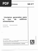 NB 937 REQUISITOS GENERALES PARA AROMATIZANTES NATURALES | PDF