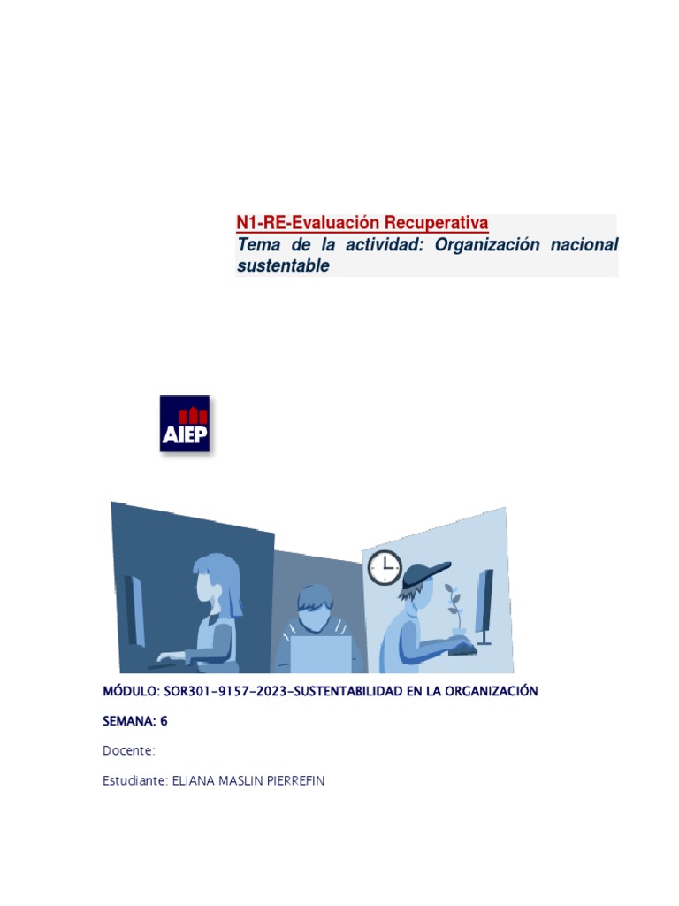 Sor Semana 6. | PDF | Sustentabilidad | Chile