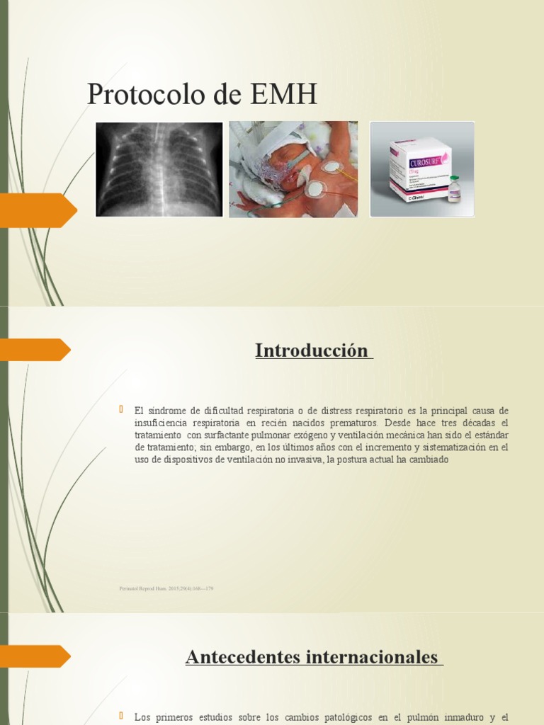 Protocolo de EMH | PDF | Enfermedades y trastornos humanos | Especialidades Medicas