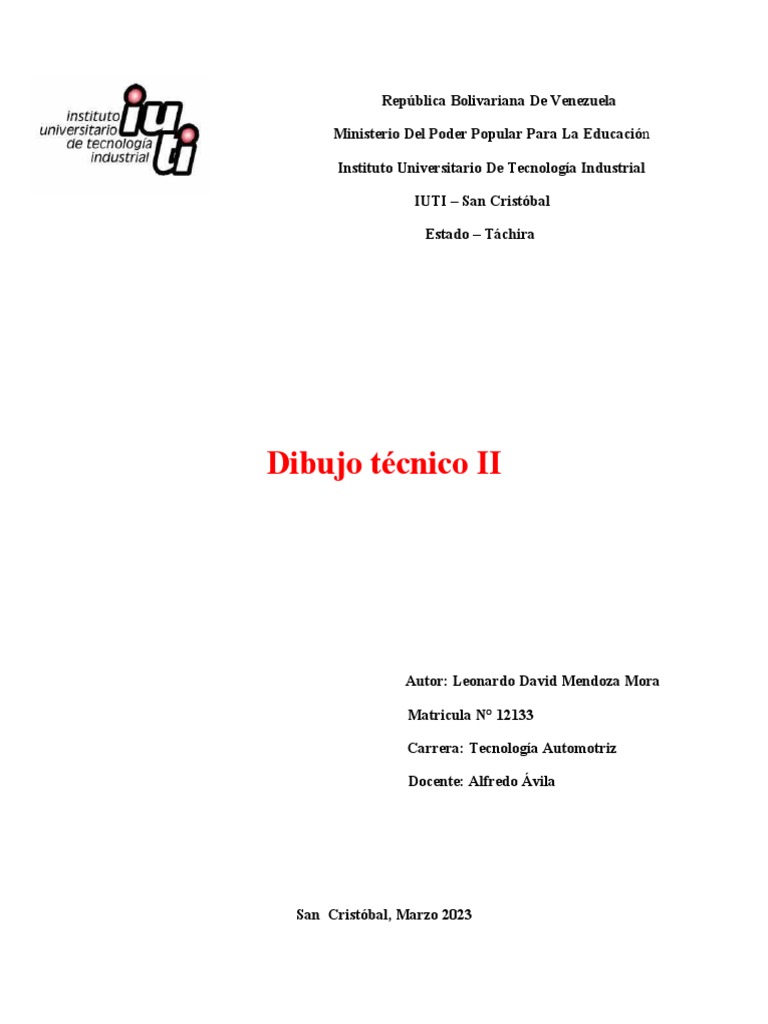 Dibujo Tecnico 2 Pdf