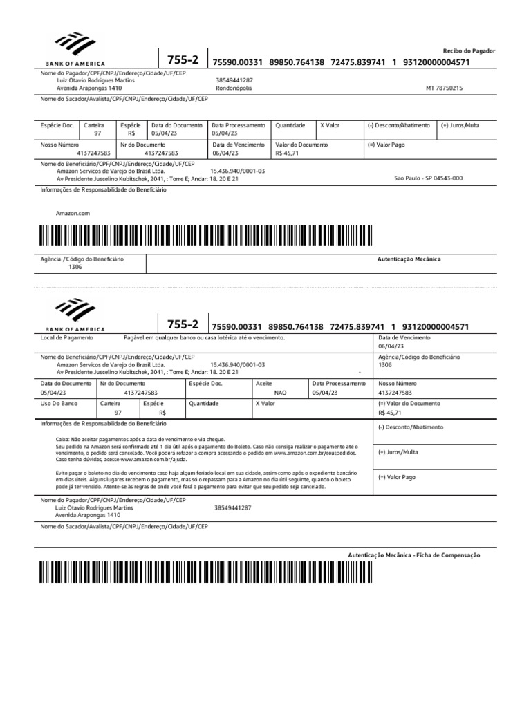Boleto | PDF