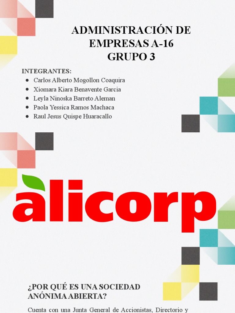 ALICORP | PDF