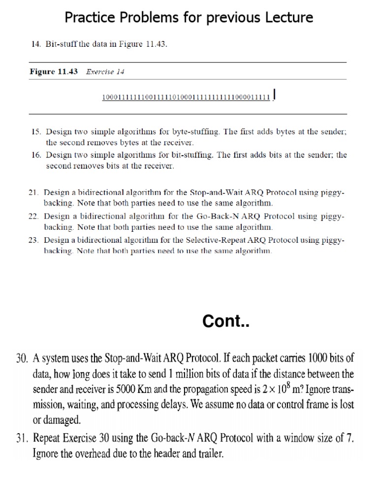 TCN Lec-7 | PDF | Computer Data | Telecommunications