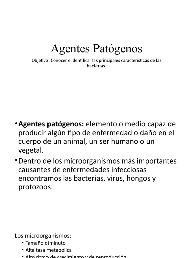 Agentes Patógenos | PDF | Las bacterias | Hongo