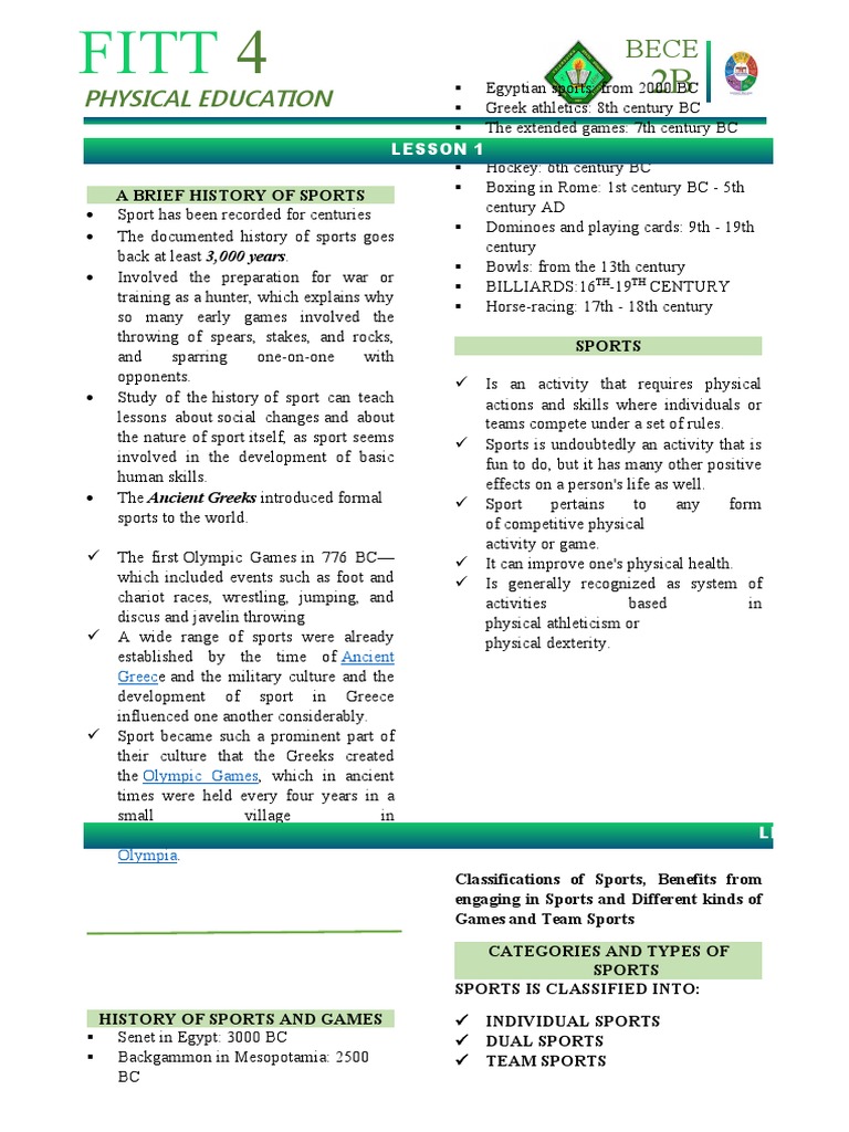 Fitt 4 | Download Free PDF | Sports | Foot