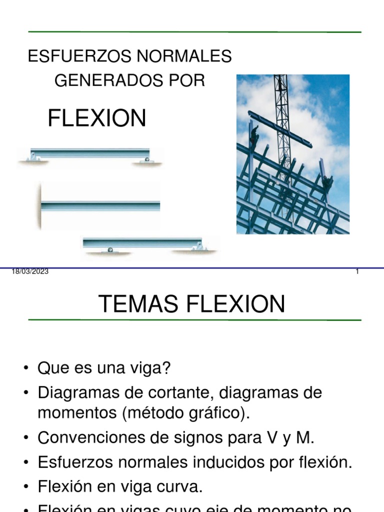 FLEXION 2023 - Merged | PDF | Doblar | Viga (Estructura)