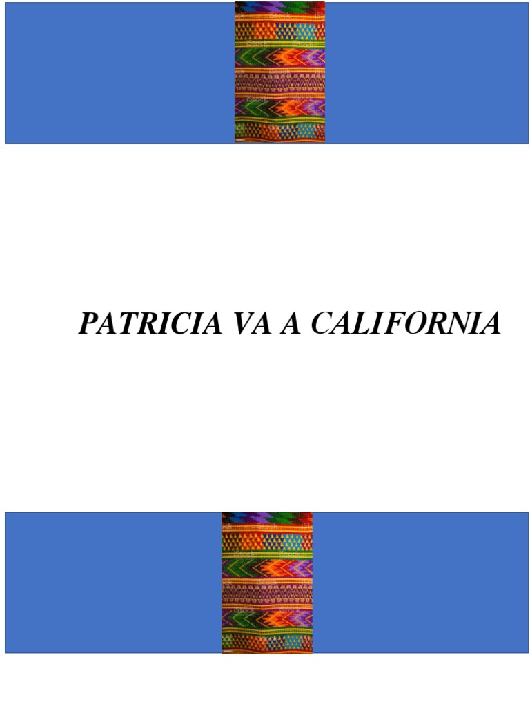 Patricia Va A California | PDF | Cocina