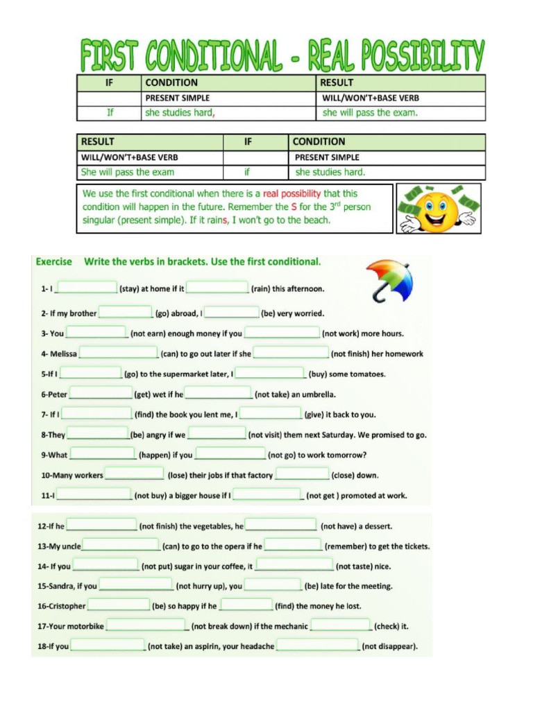 First Conditional | PDF