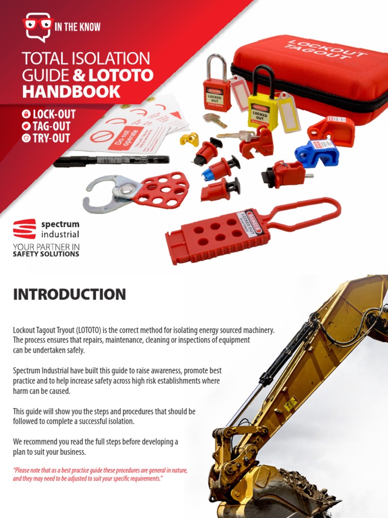 LOTO Handbook | PDF