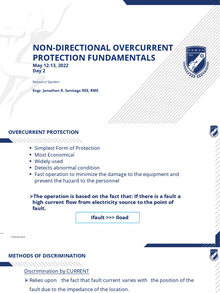 Fundamentals of Non-Directional Overcurrent Protection | PDF | Transformer | Relay