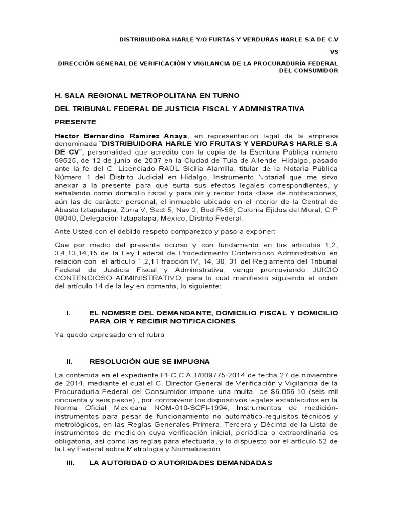 Multa Profeco | PDF