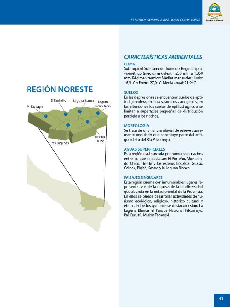 Región de Formosa | PDF | Ciencias de la Tierra | Geografía Física