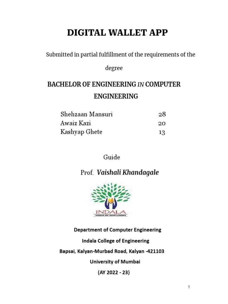 Mini Project DSE | PDF | Mobile App | Credit