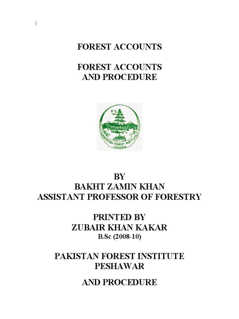 Forest Account | PDF